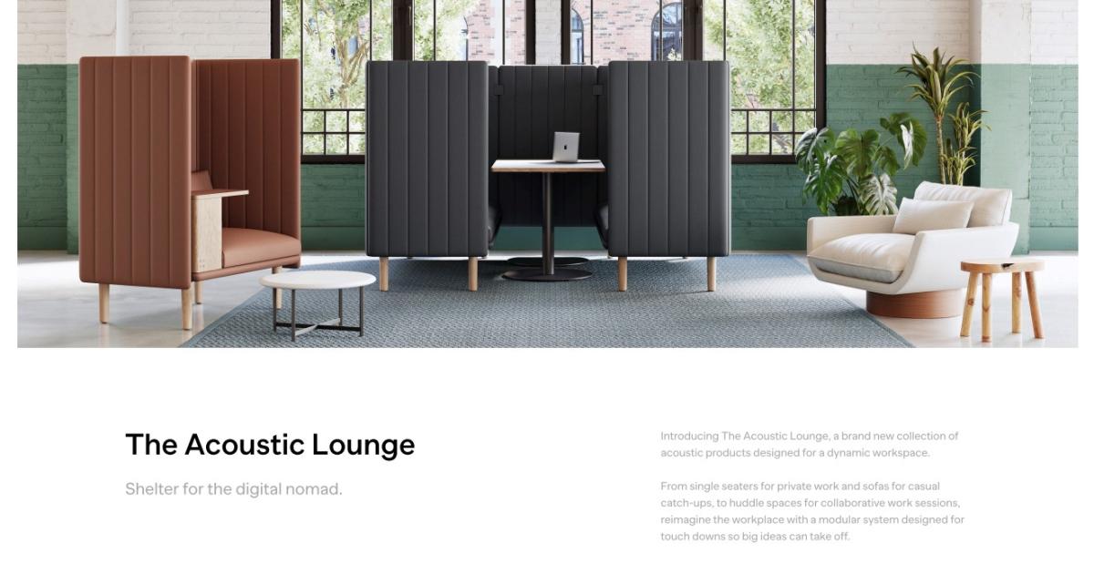 Acoustic Lounge specsheet | ROOM