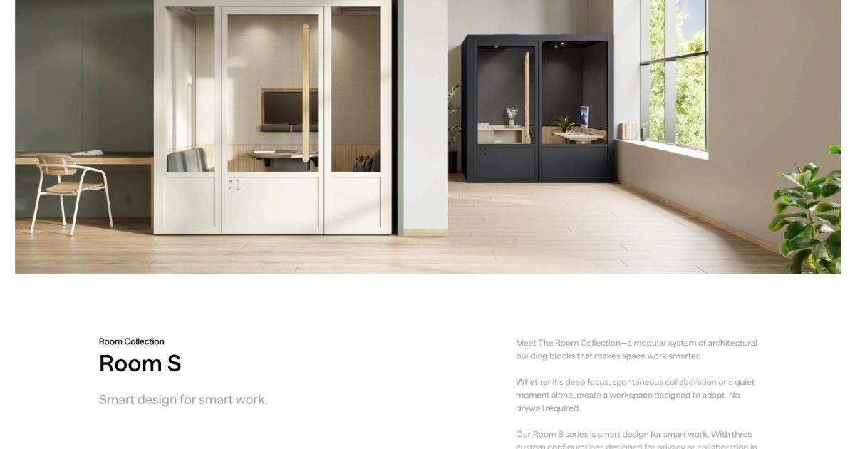 Room S specsheet | ROOM